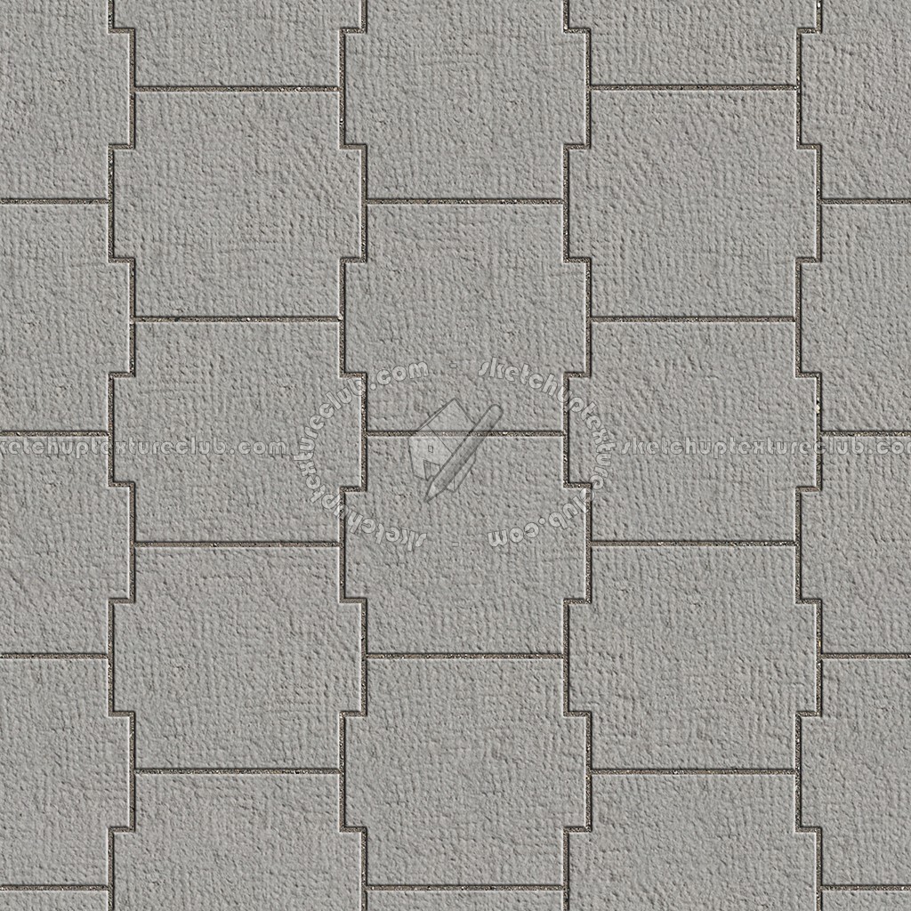 Pavers stone mixed size texture seamless 06179