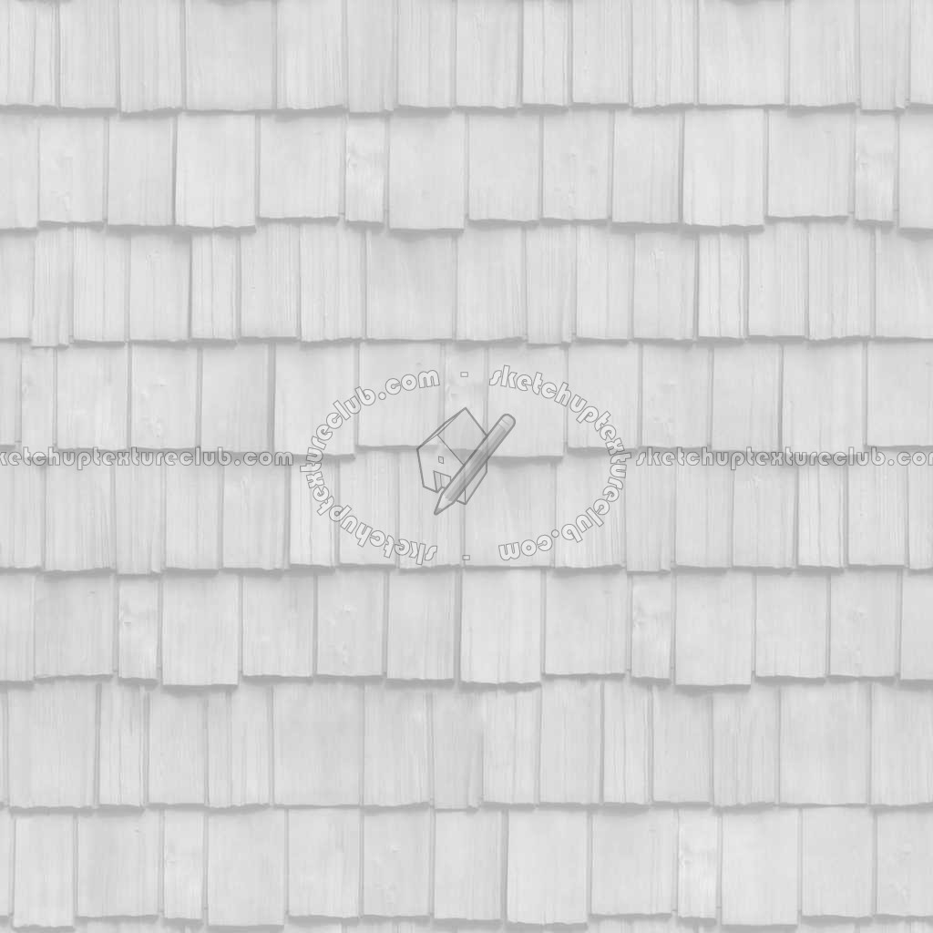 Wood shingle roof texture seamless 03875