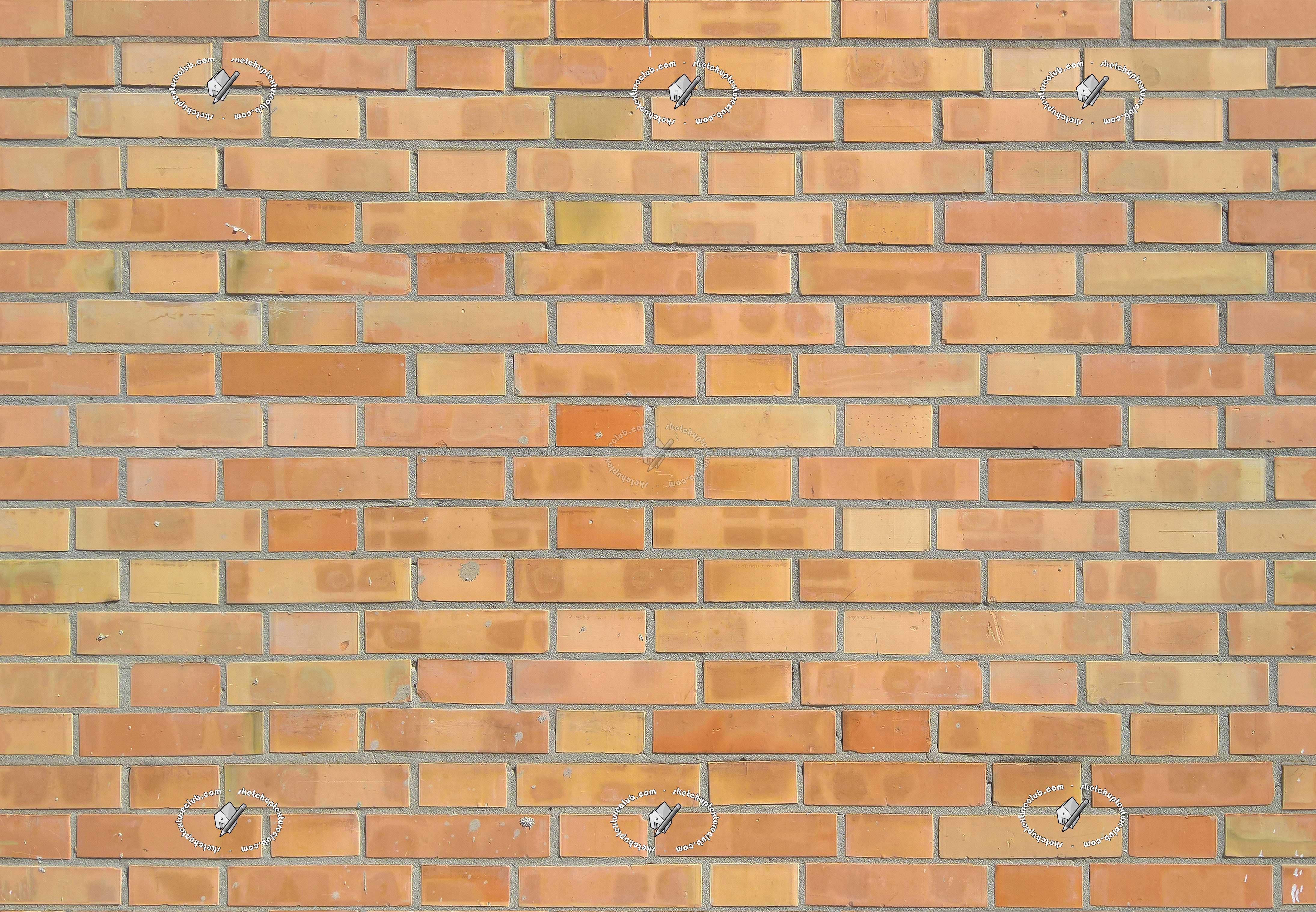 smooth facing bricks textures seamless