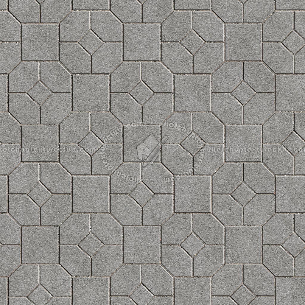 Pavers stone mixed size texture seamless 06185