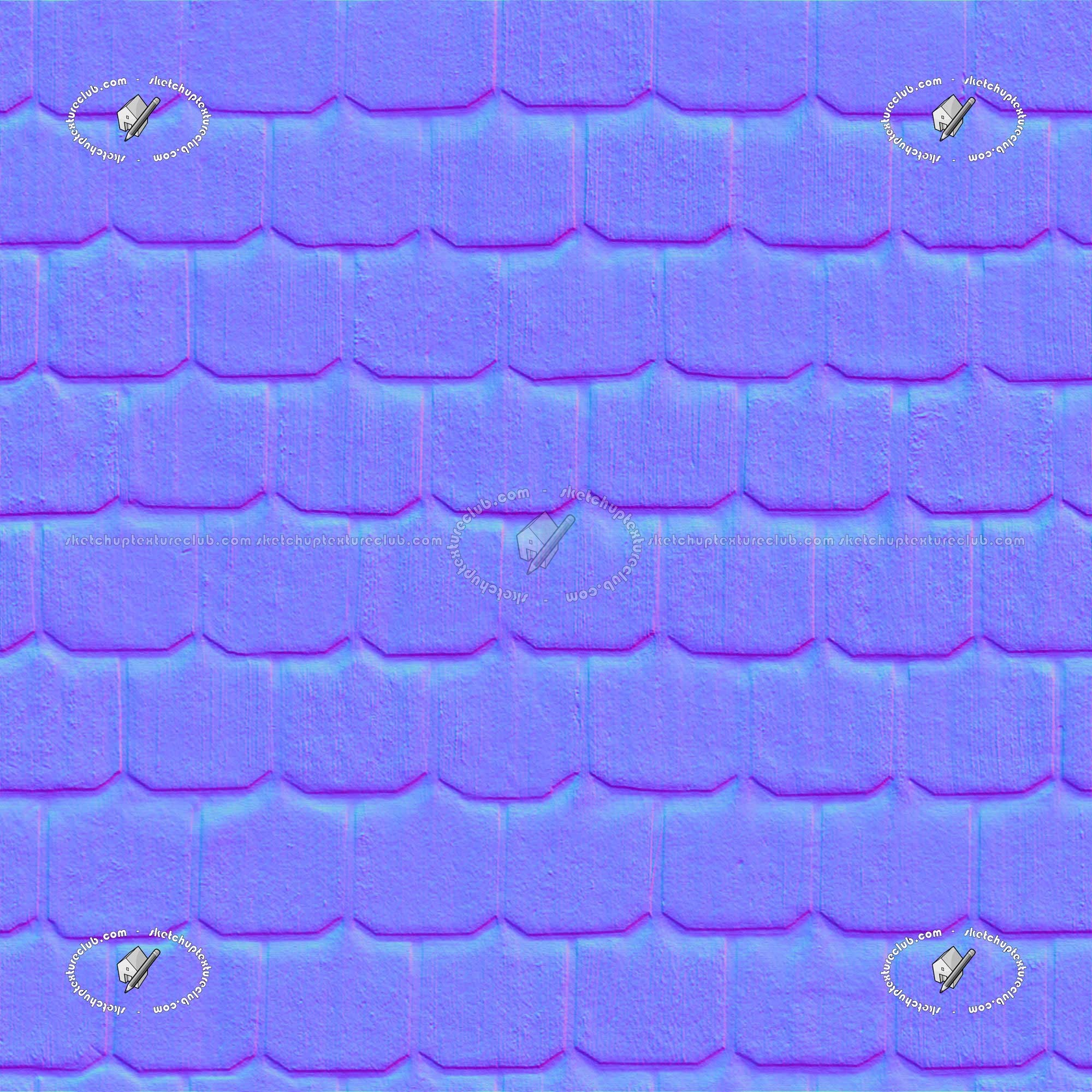 Wood shingle roof texture seamless 20872