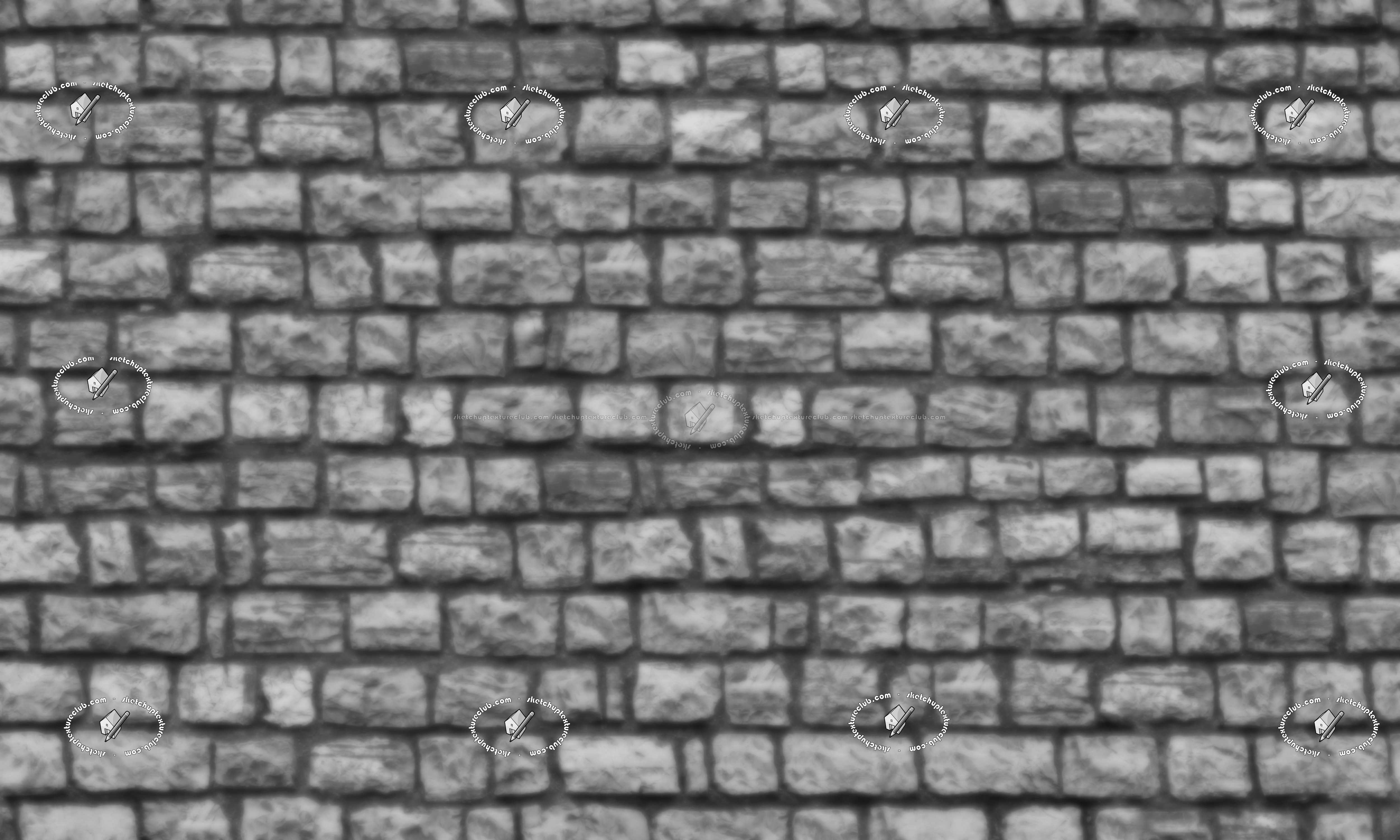 Italian medieval stone wall texture seamless 20860