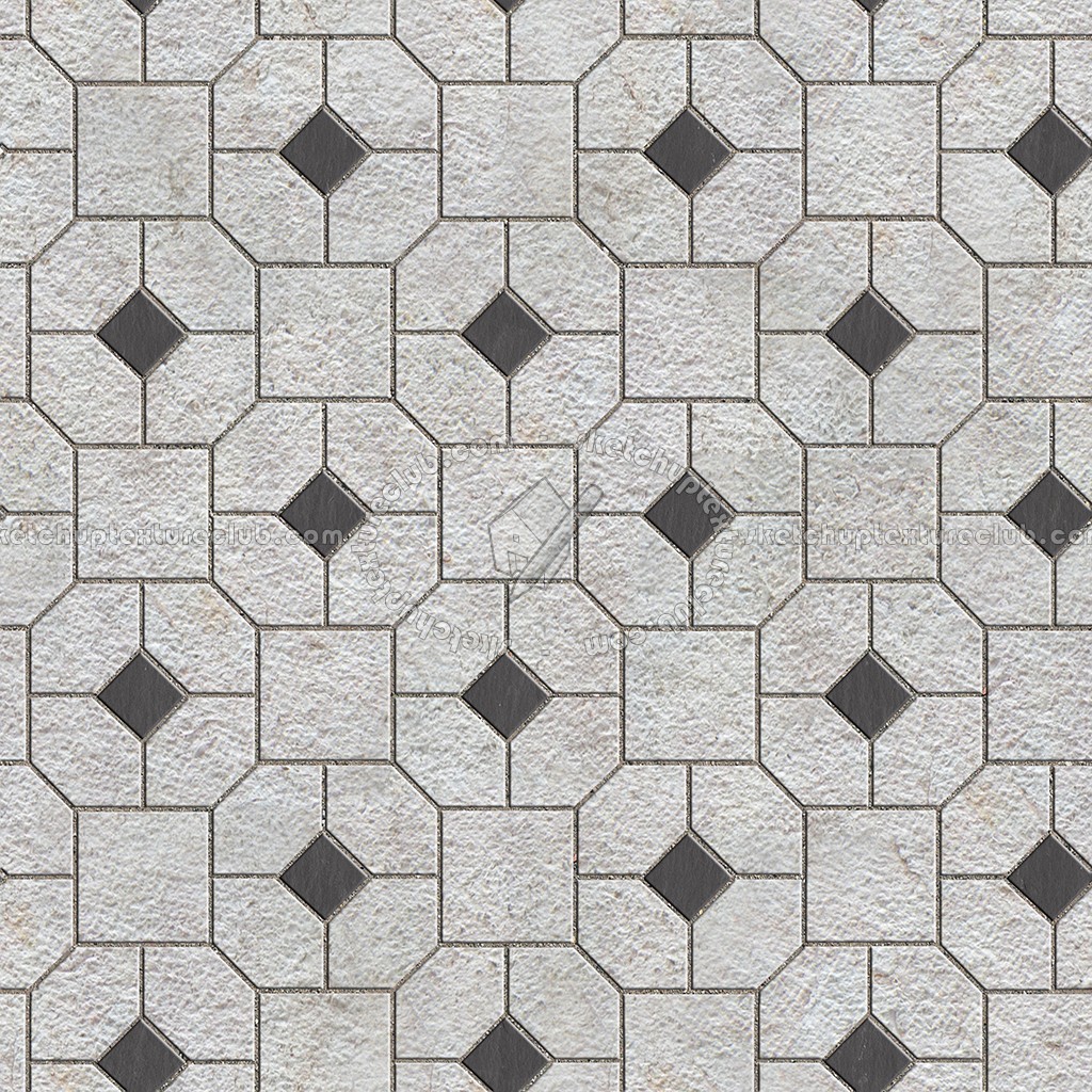 Pavers stone mixed size texture seamless 06202