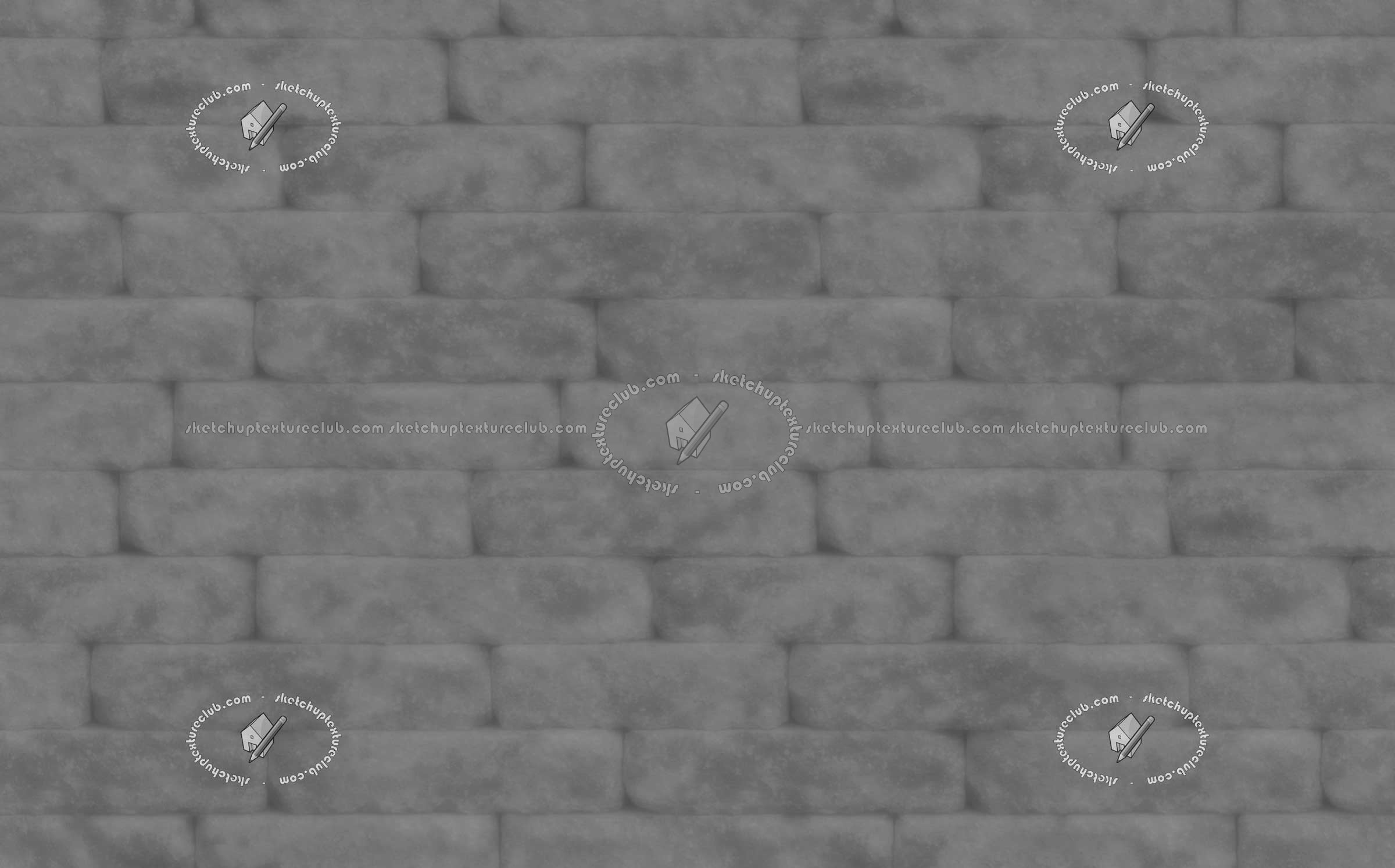 Retaining wall stone blocks texture seamless 20888