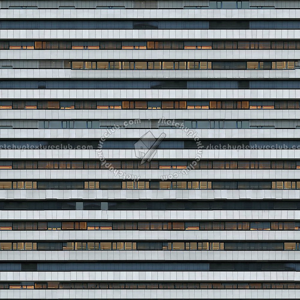Texture residential building seamless 00867