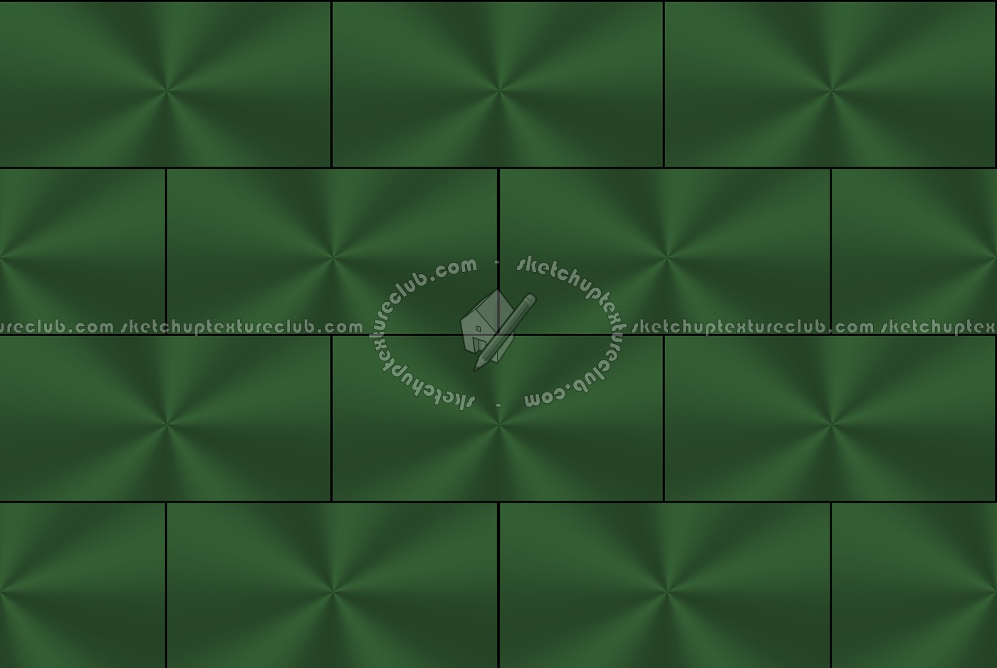Green metal facade cladding texture seamless 10222