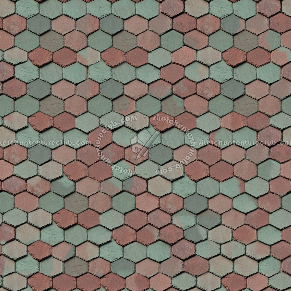Slate roofing texture seamless 04020