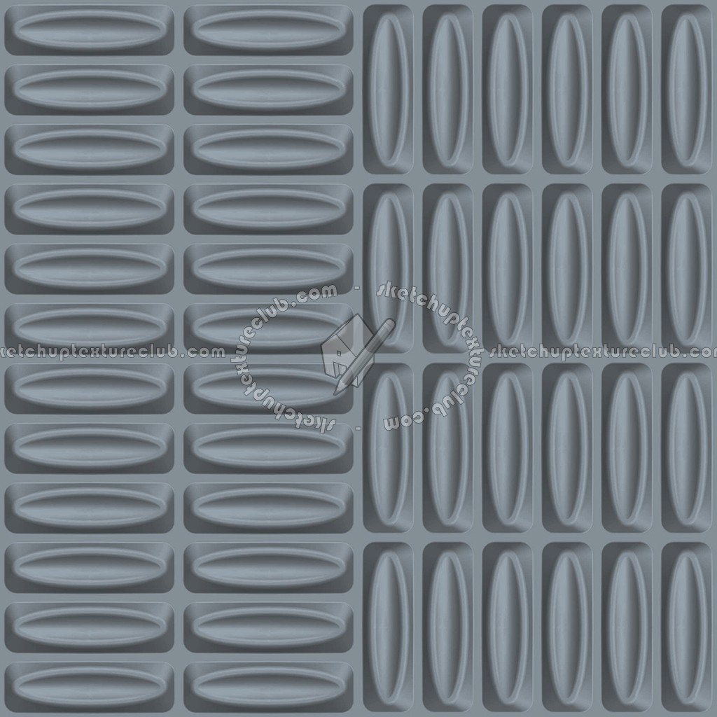 interior decorative colored 3D walls panels textures seamless