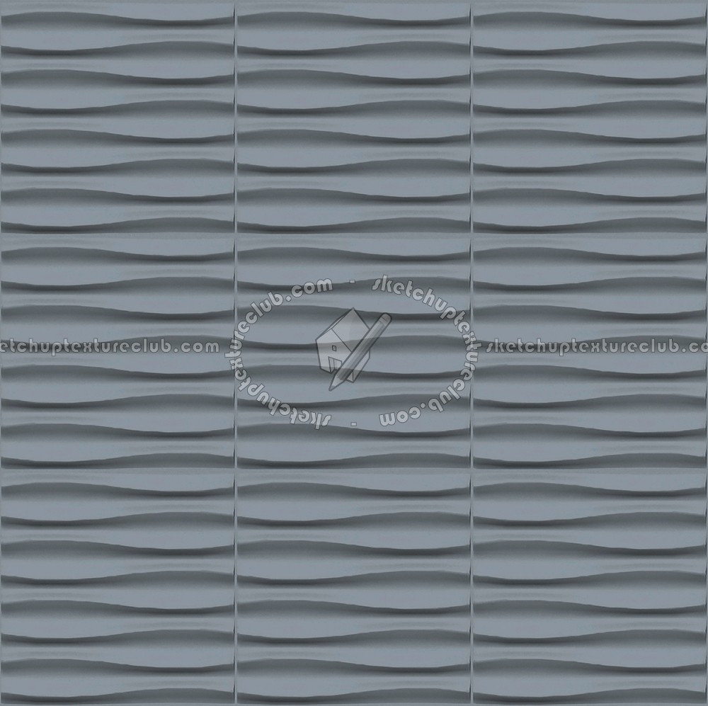 interior decorative colored 3D walls panels textures seamless