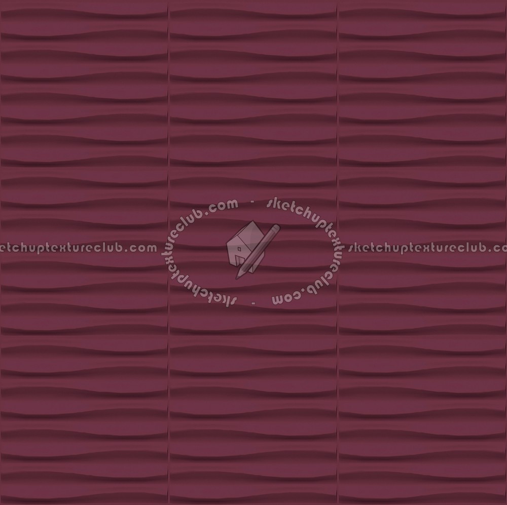 interior decorative colored 3D walls panels textures seamless