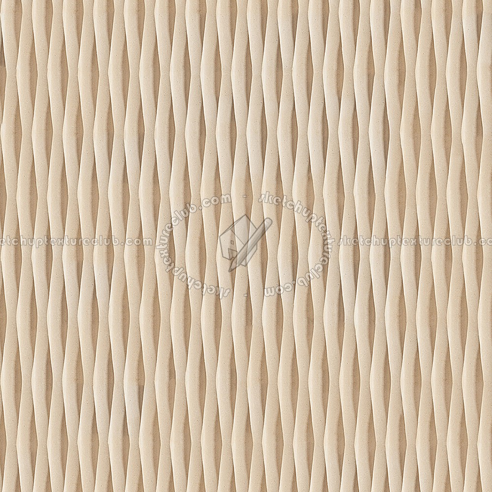 Interior 3D wall panel texture seamless 02874