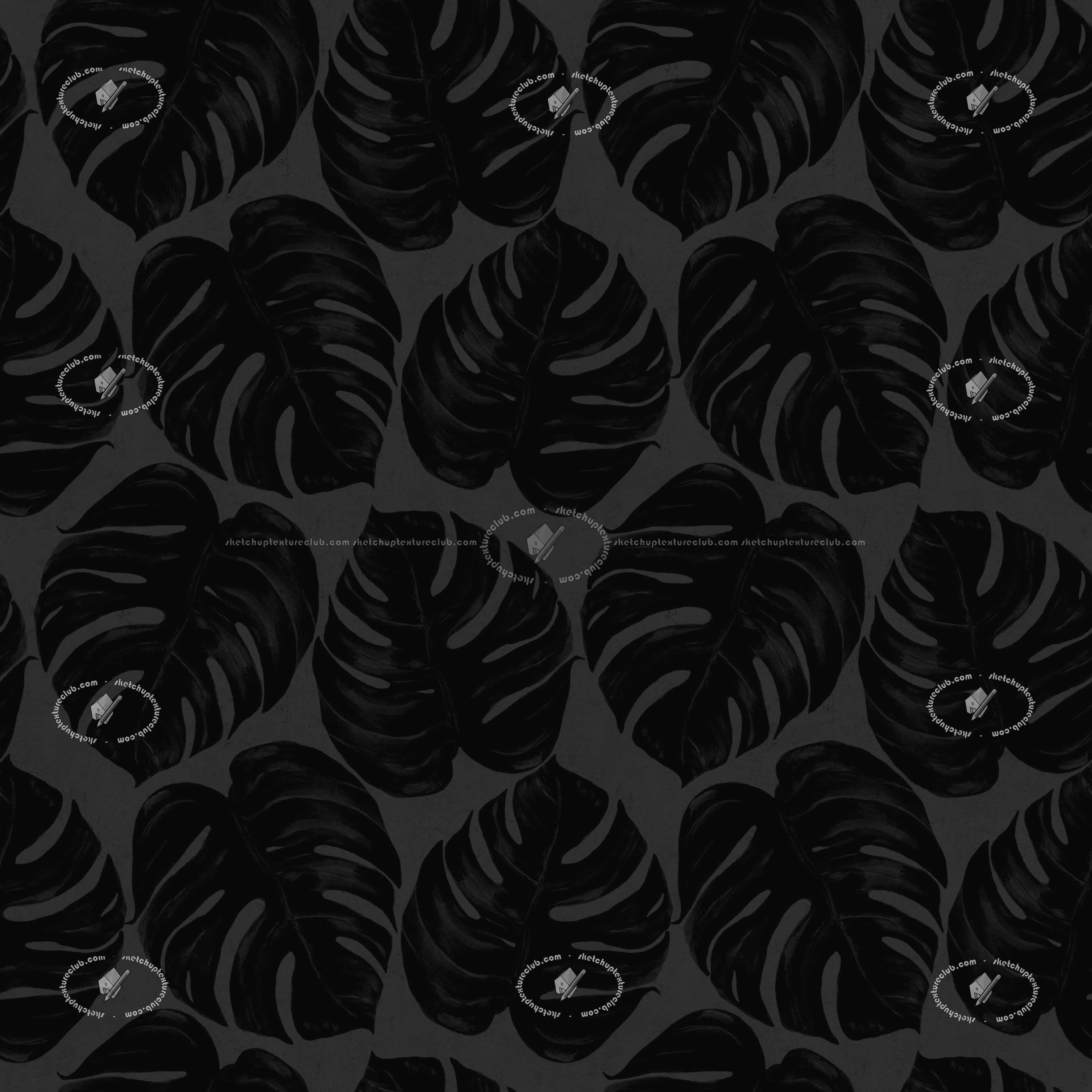 Tropical leaves wallpaper texture seamless 20936
