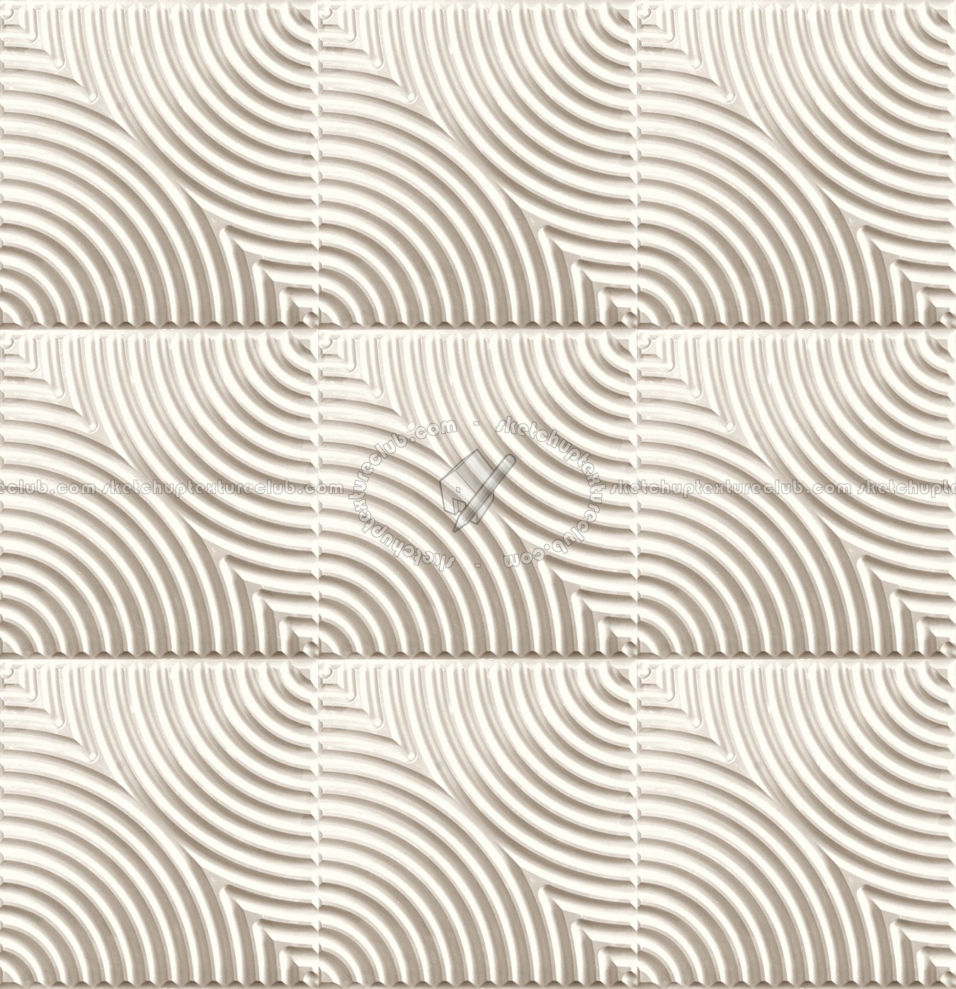 Interior 3D wall panel texture seamless 02916