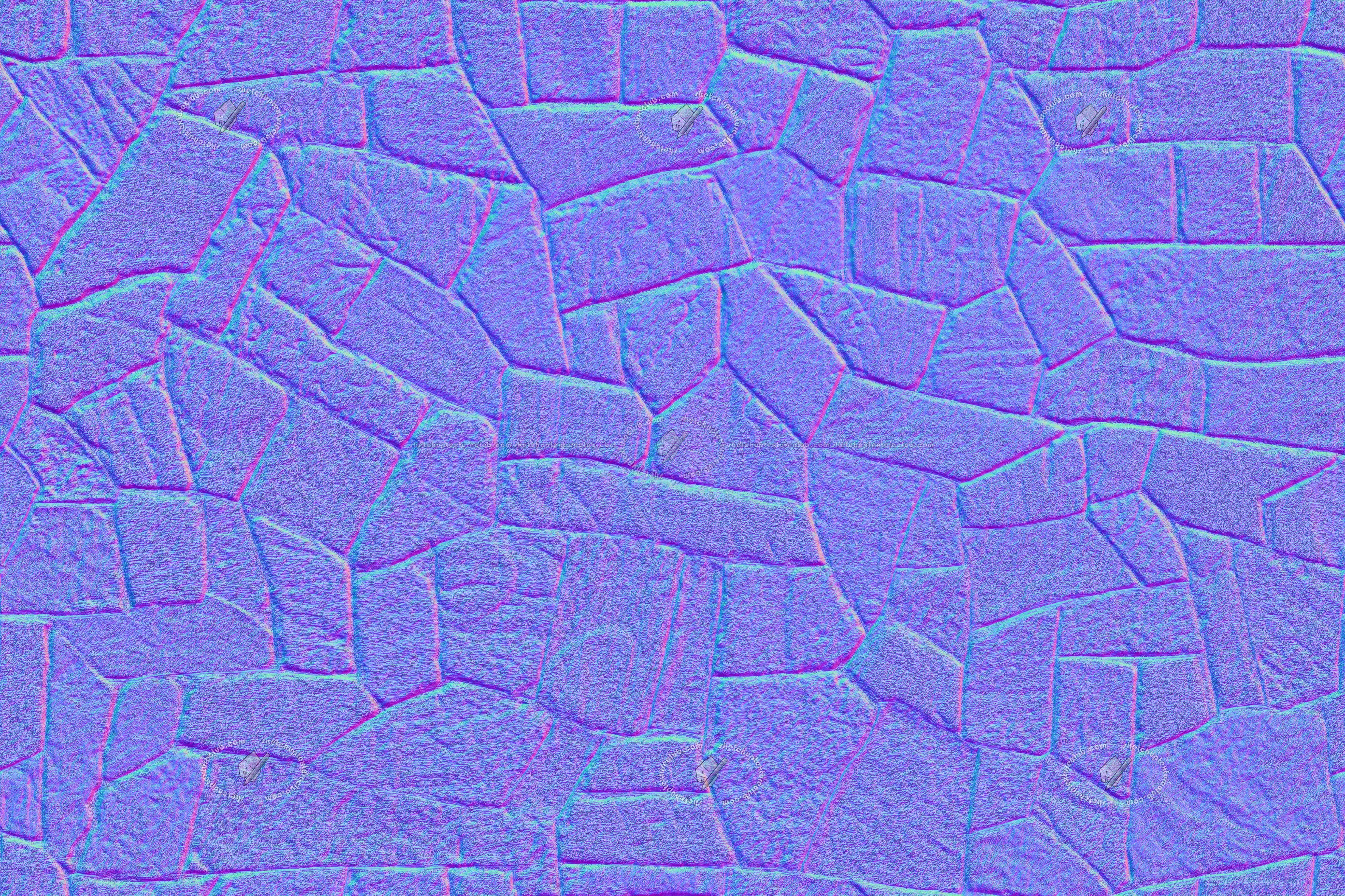 Stones wall cladding texture seamless 20773