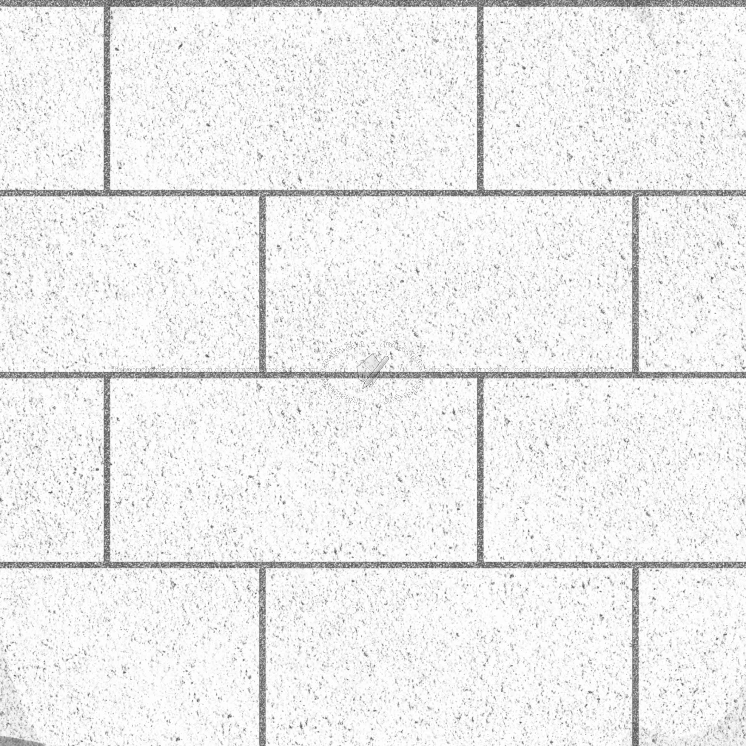 Paving outdoor concrete regular block texture seamless 05729