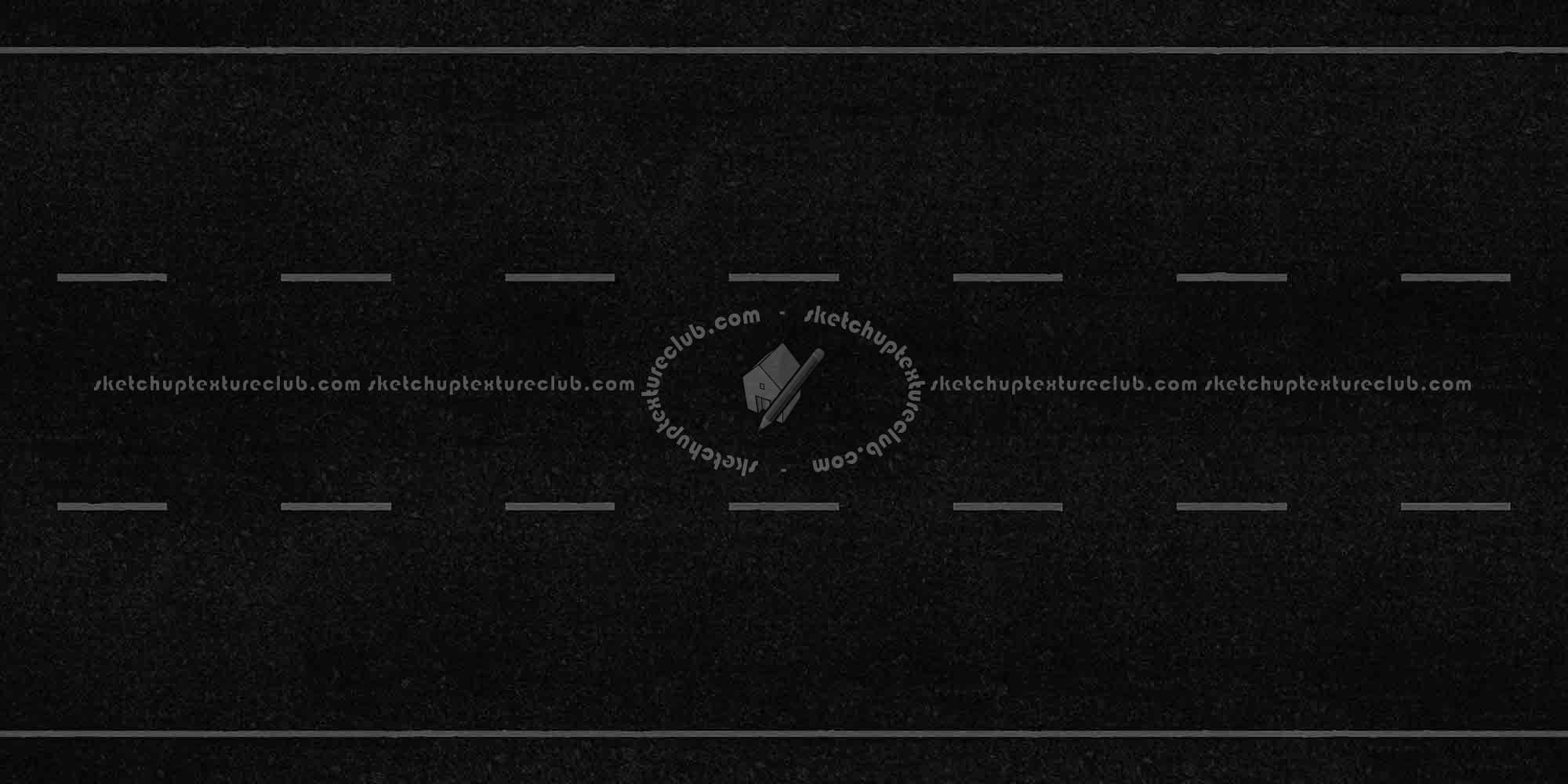 Tree lane road clean PBR texture seamless 21590