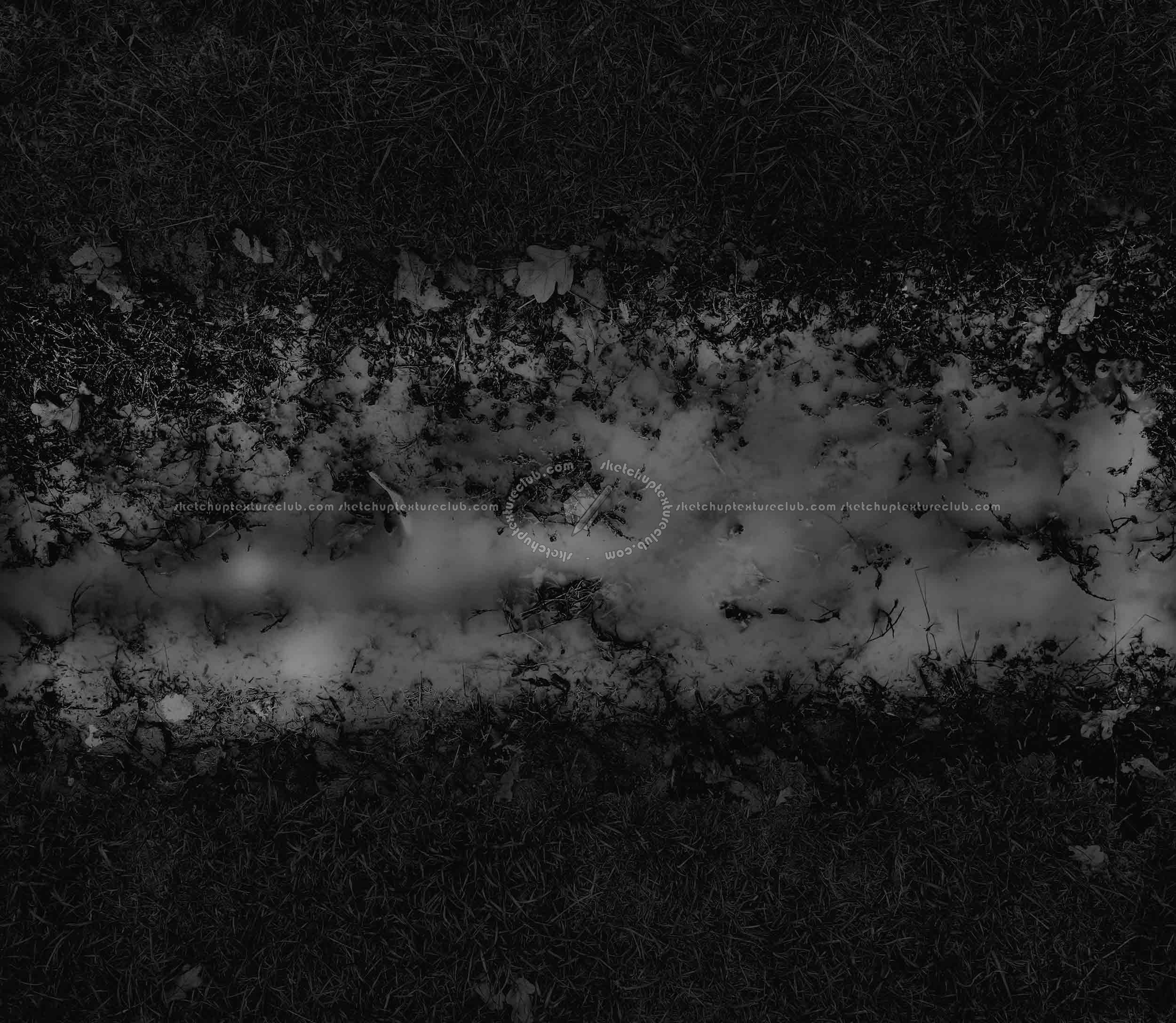 Dirt road with mud texture seamless 20470