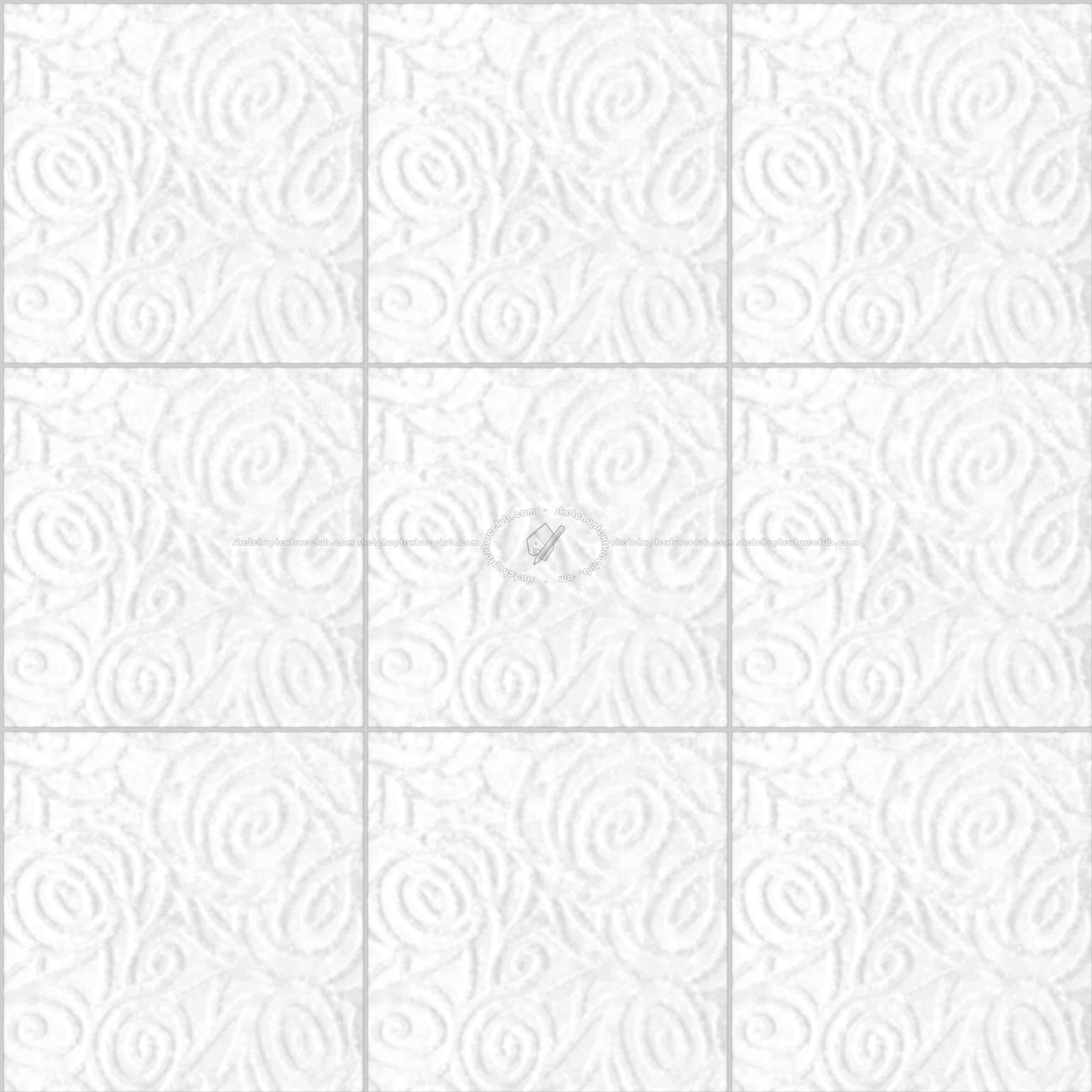 Lava square ornate tile texture seamless 15992