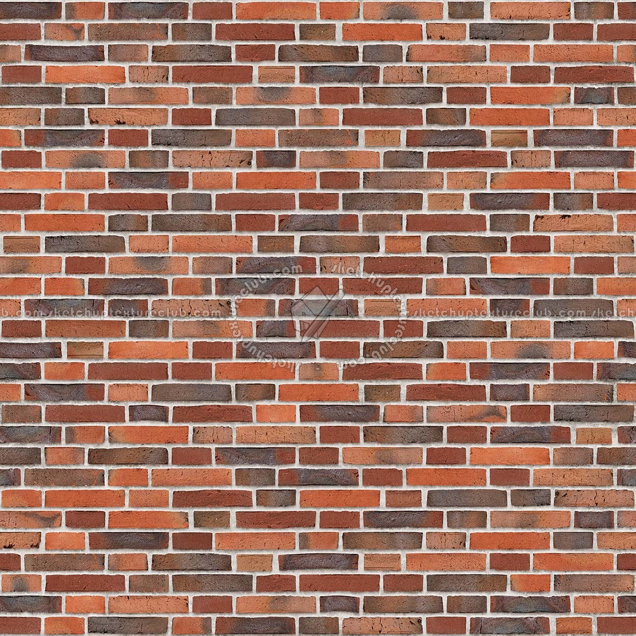 Rustic bricks texture seamless 00221