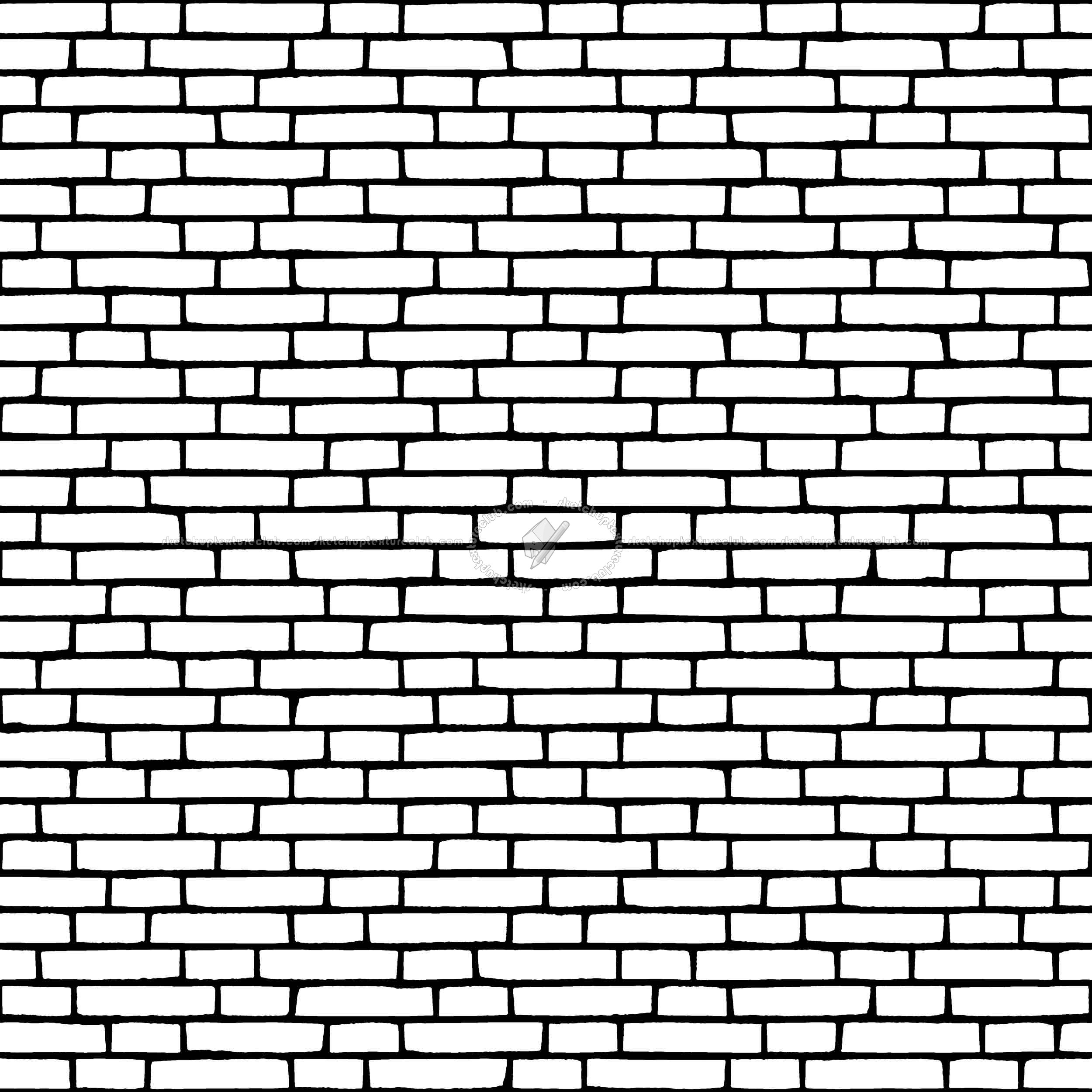 Bricks Texture Drawing Bricks Texture Drawing