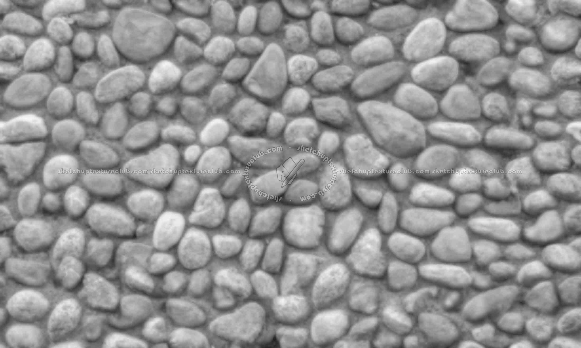 Rounded Cobblestone Texture Seamless 20195