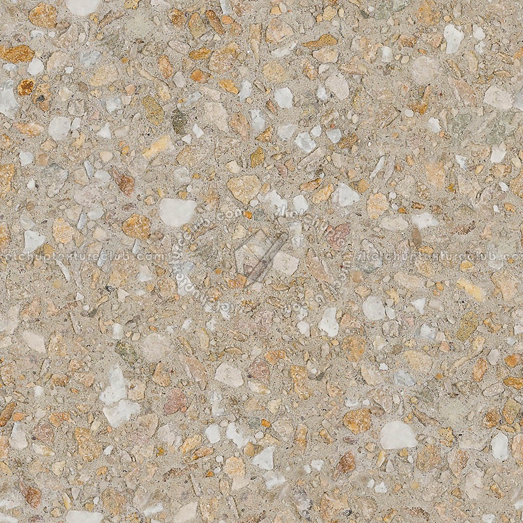 Exposed Aggregate Concrete Pbr Texture Seamless 21770