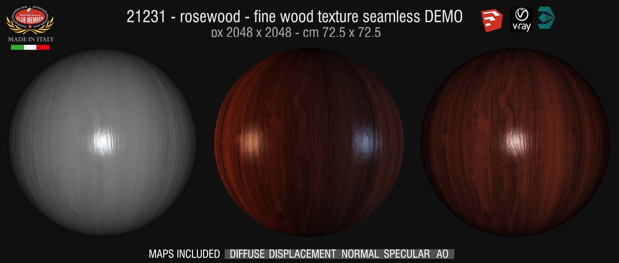 Rosewood fine wood texture seamless 21231