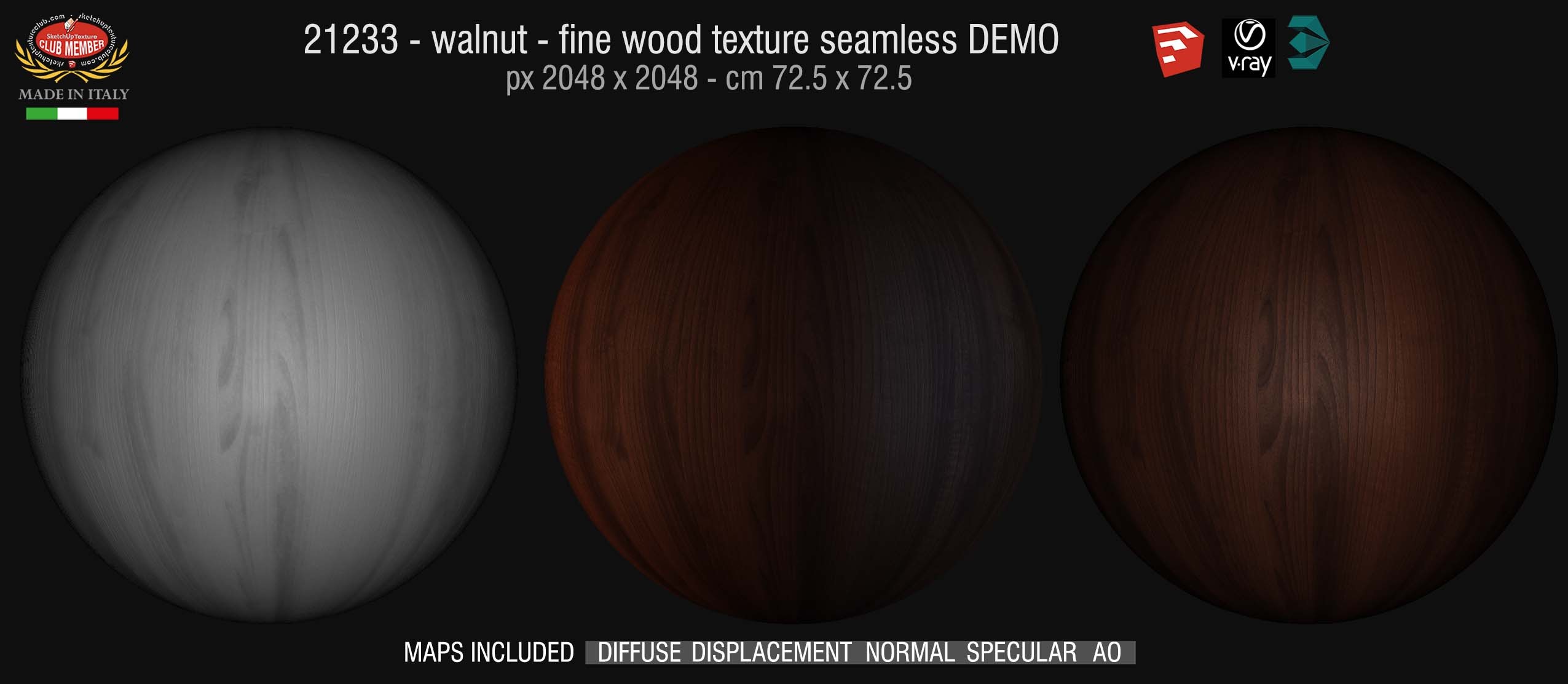 Walnut fine wood texture seamless 21233