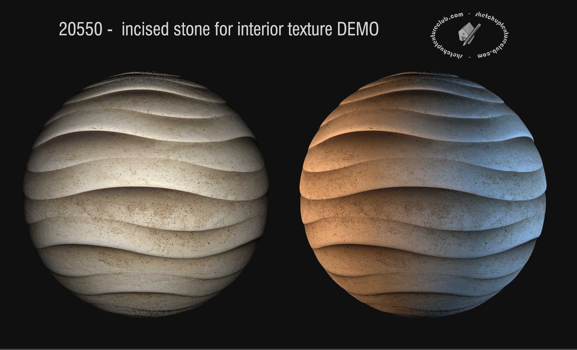 Incised stone for interior texture seamless 20550