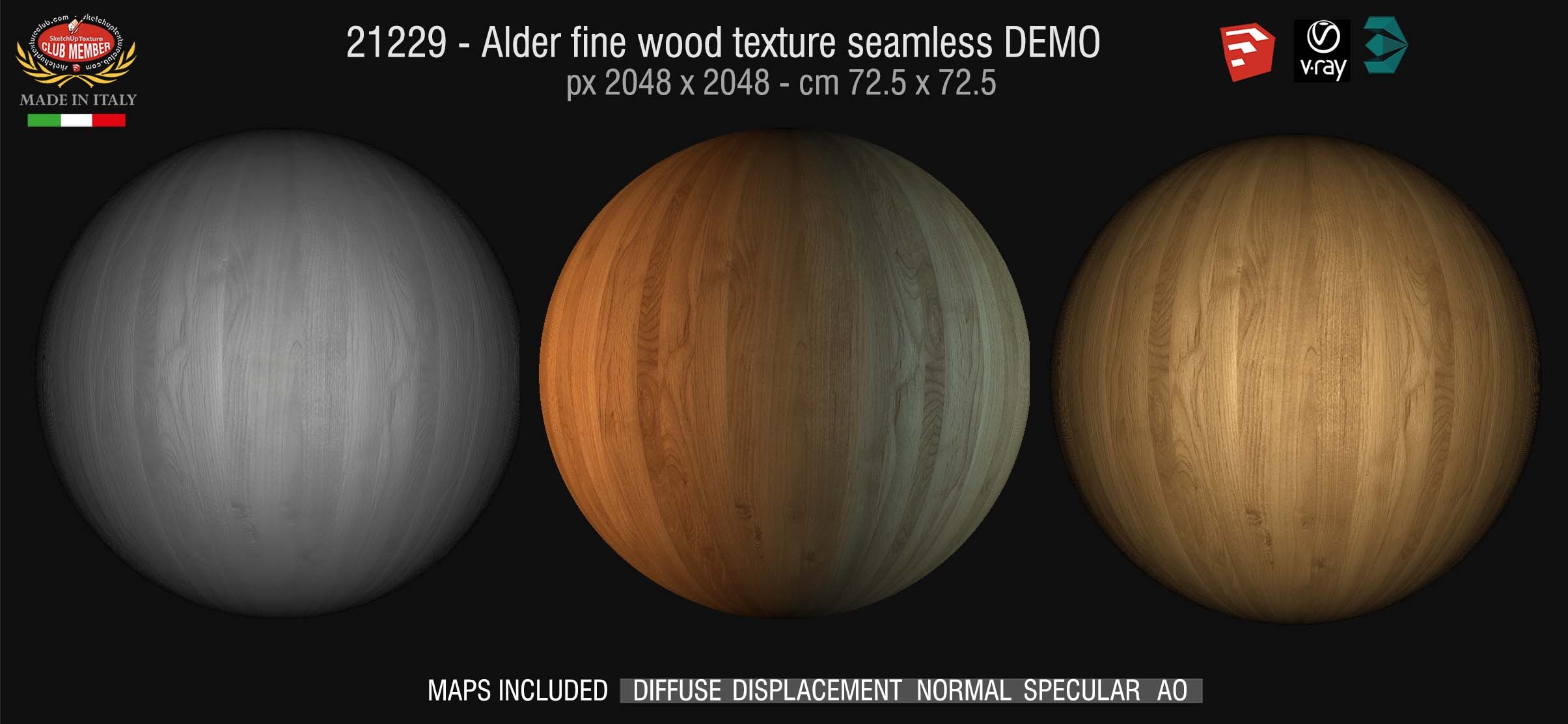 Alder fine wood texture seamless 21229