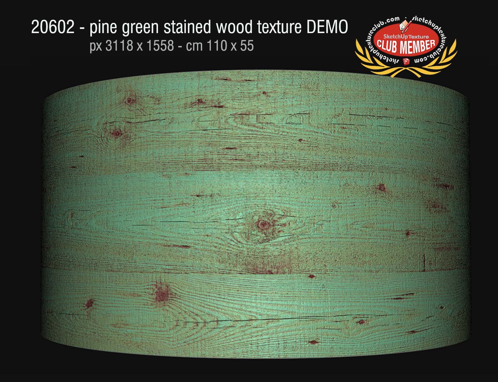 Pine green stained wood texture seamless 20602