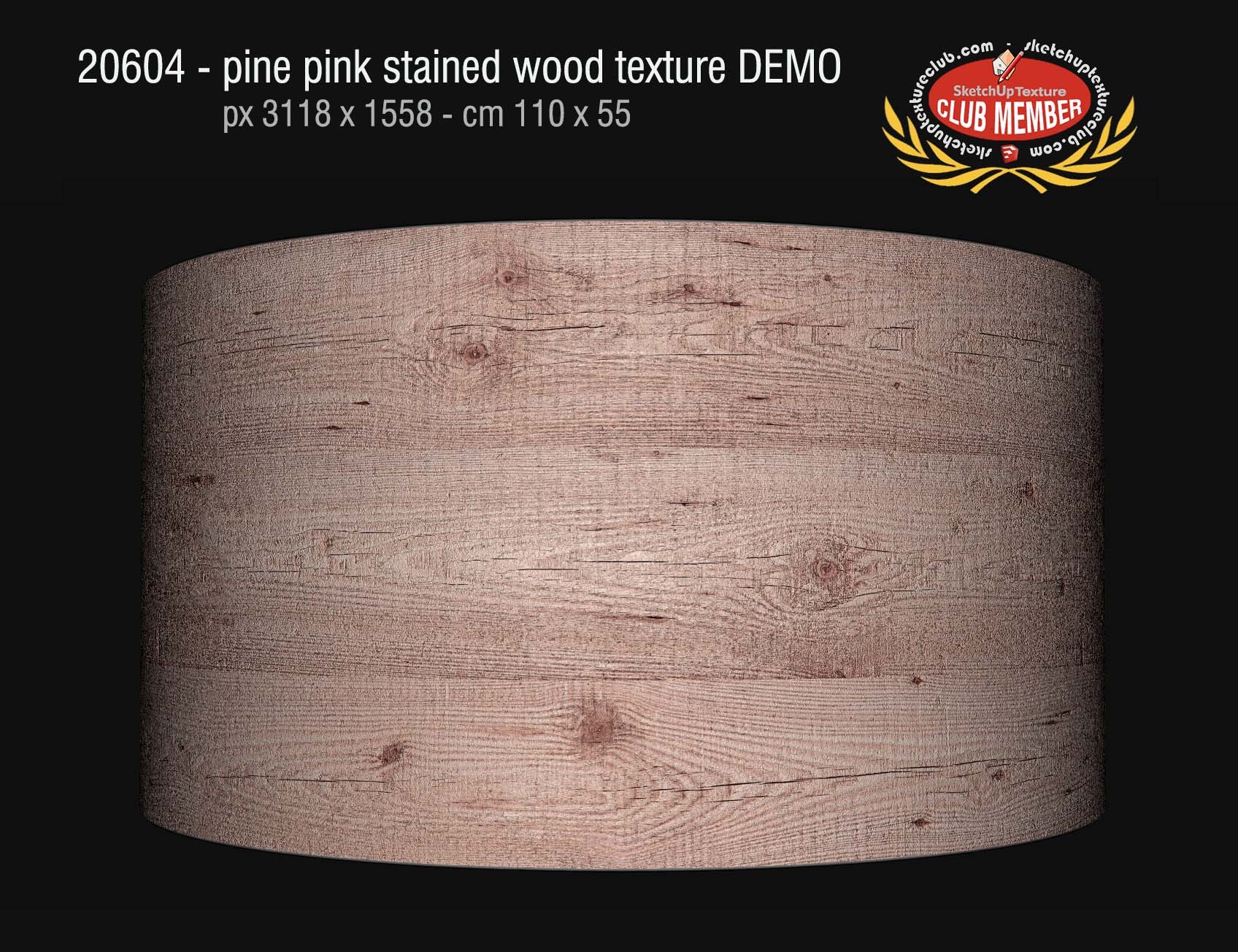 Pine pink stained wood texture seamless 20604