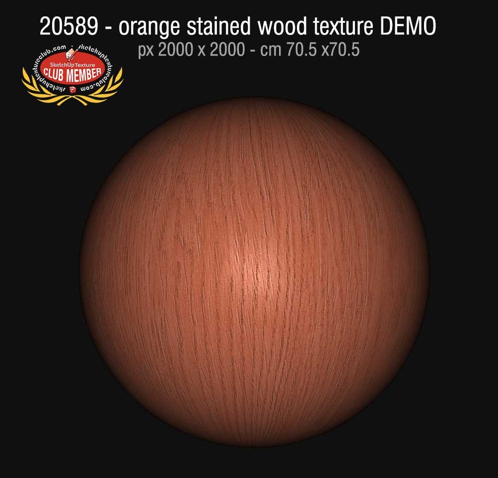 Orange stained wood texture seamless 20589