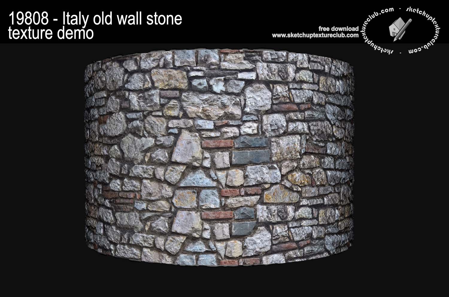 Italy old wall stone texture seamless 19808