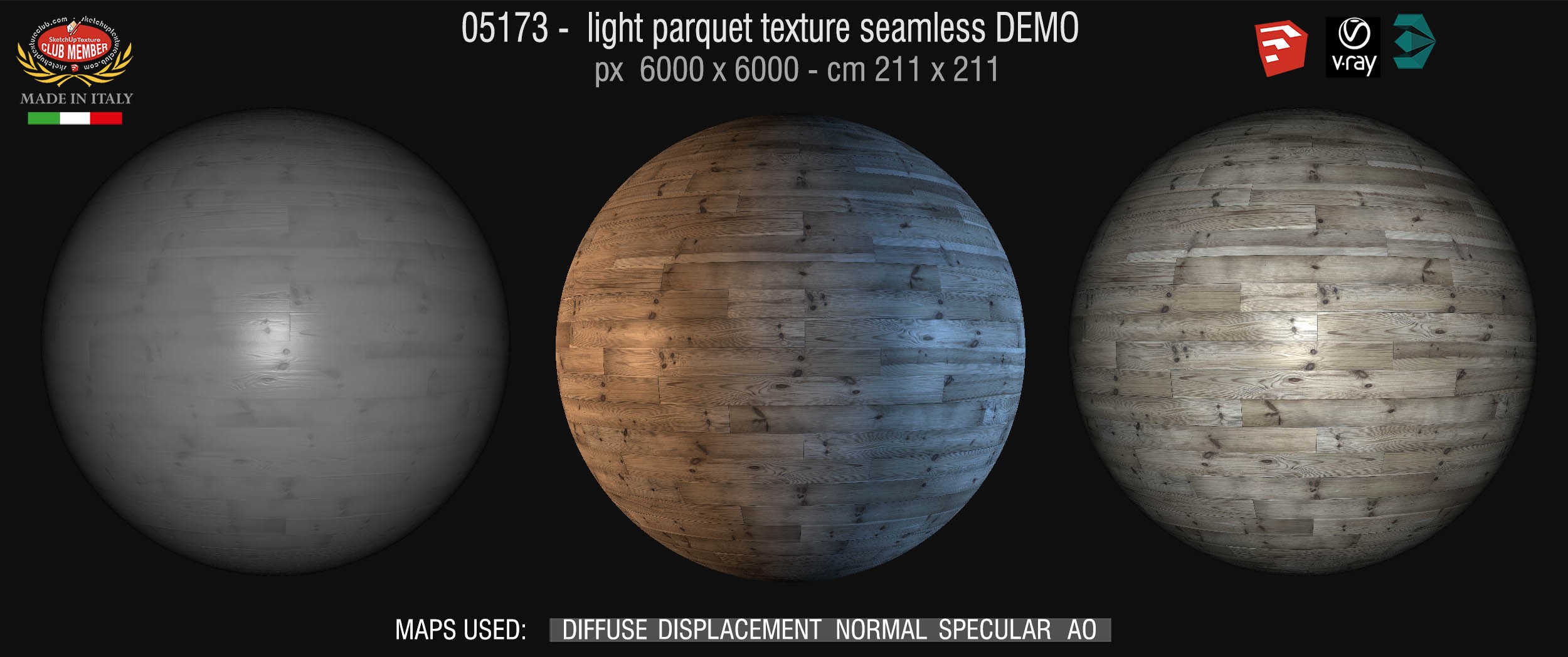 Light parquet texture seamless 05173