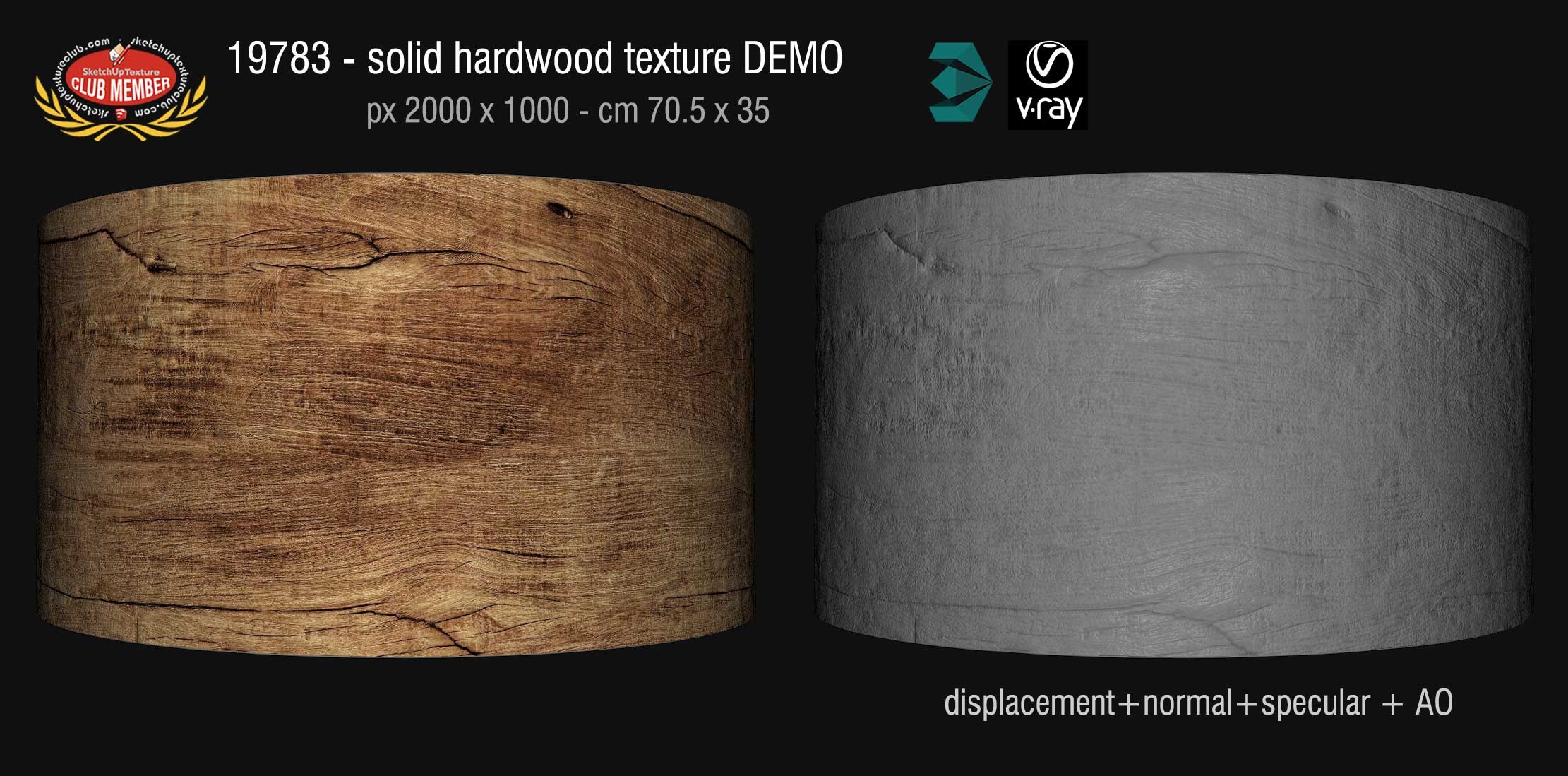 Solid hardwood texture seamless 19783