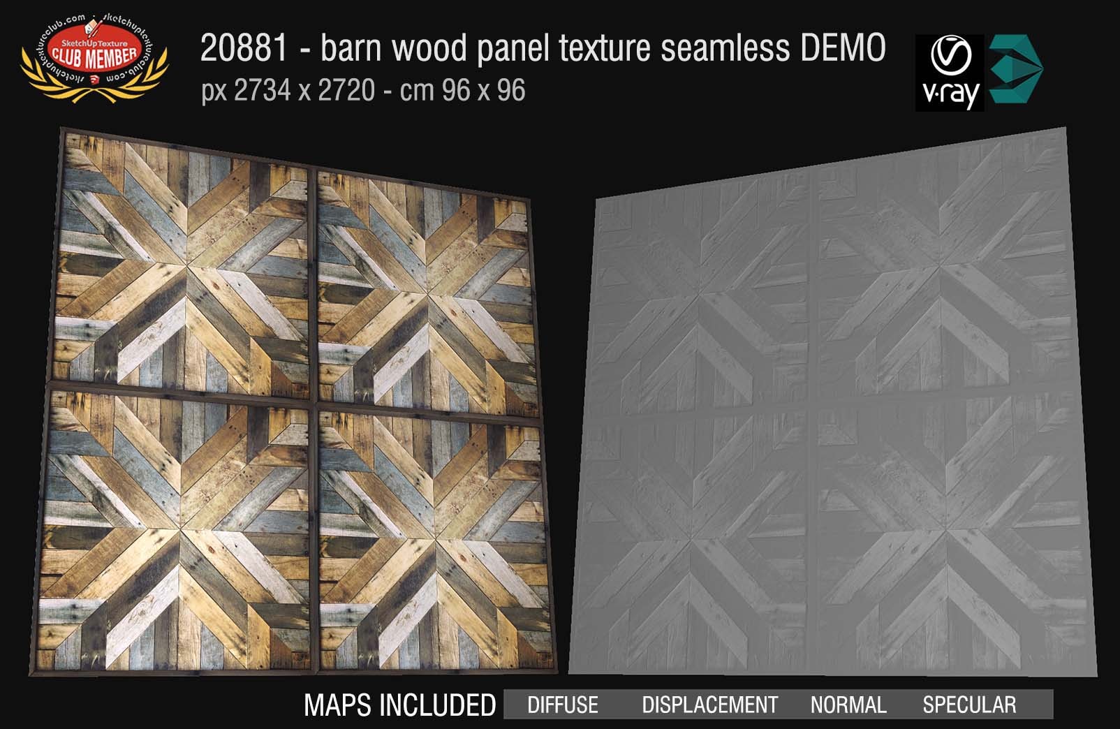 Barn wood panel texture seamless 20881