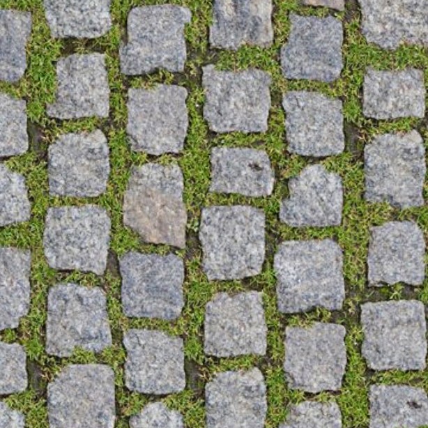 Park cobblestone paving texture seamless 18661