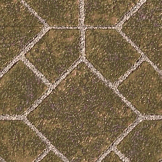 Paving concrete mixed size texture seamless 05564