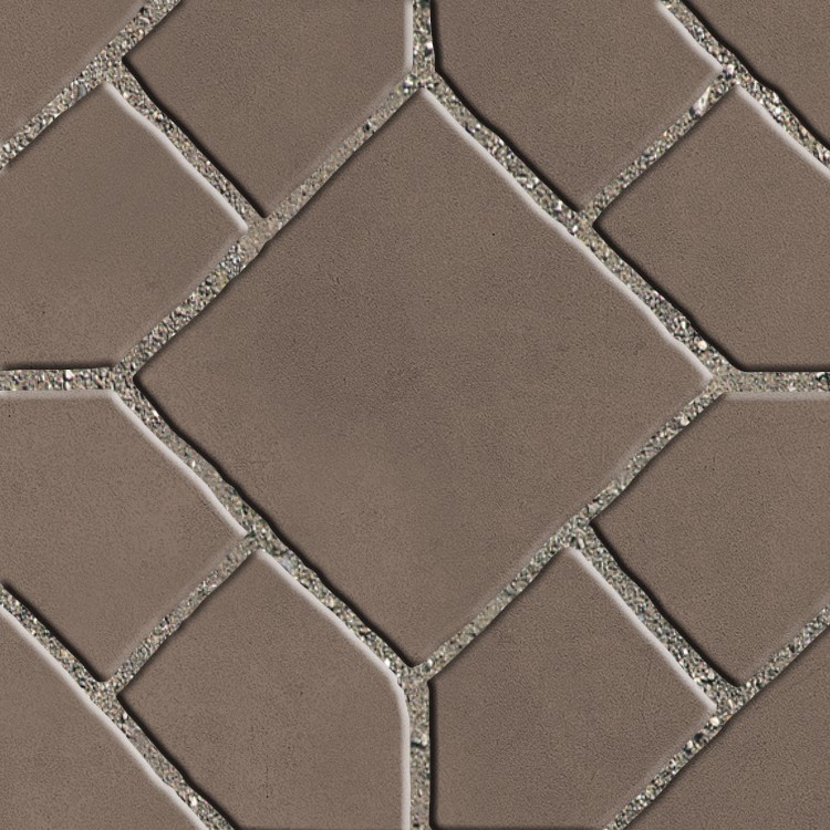 Paving concrete mixed size texture seamless 05566