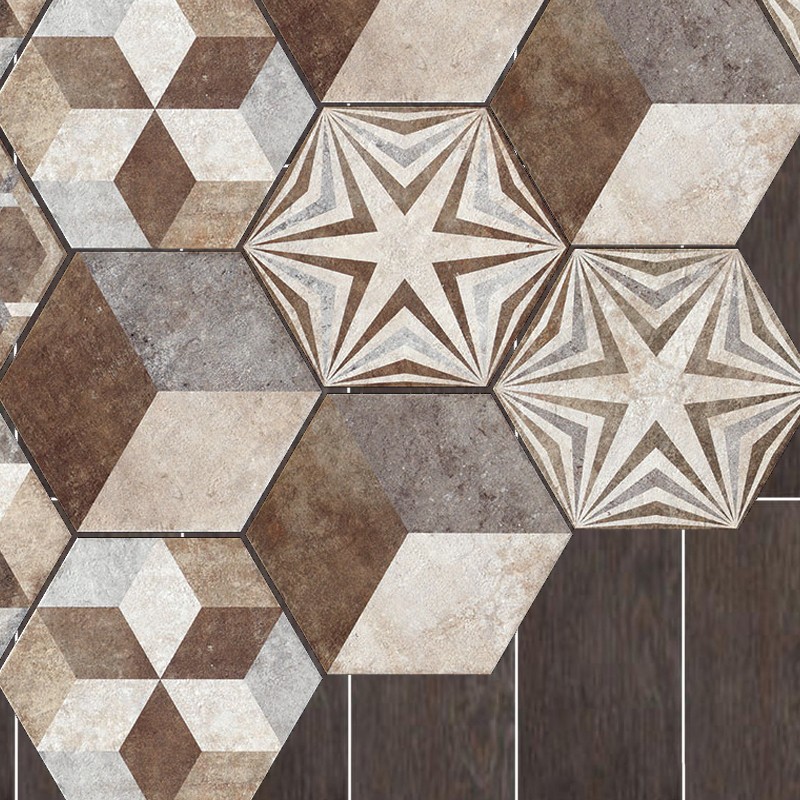 Hexagonal tile texture seamless 16870