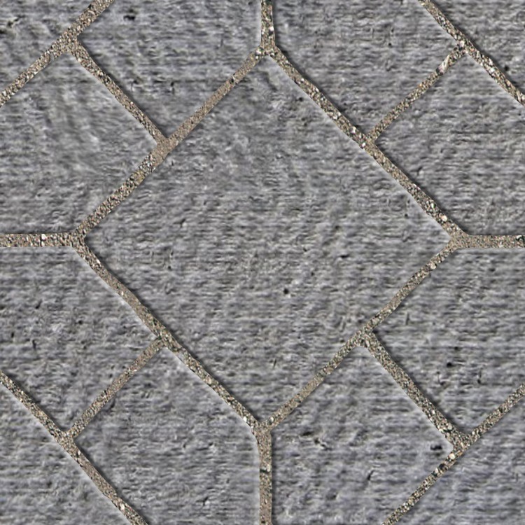 Paving concrete mixed size texture seamless 05567