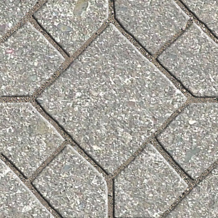 Paving concrete mixed size texture seamless 05569