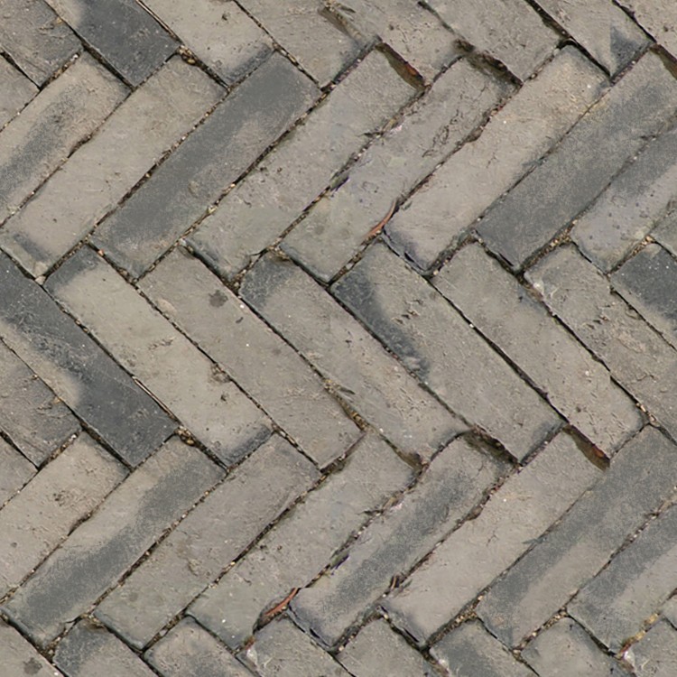 Concrete paving herringbone outdoor texture seamless 05807