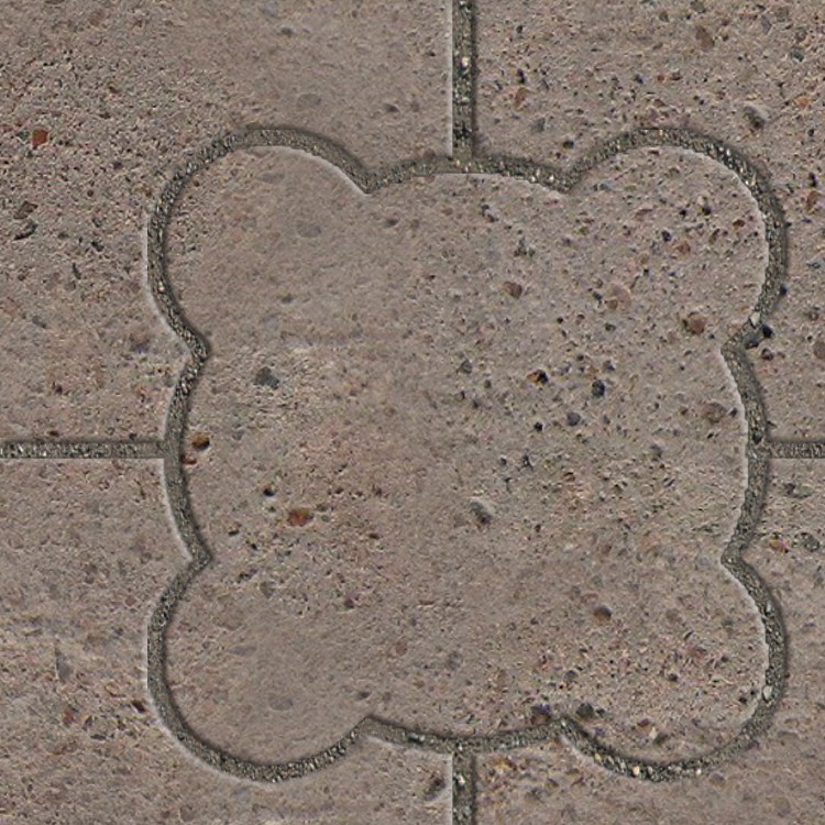 Paving concrete mixed size texture seamless 05580