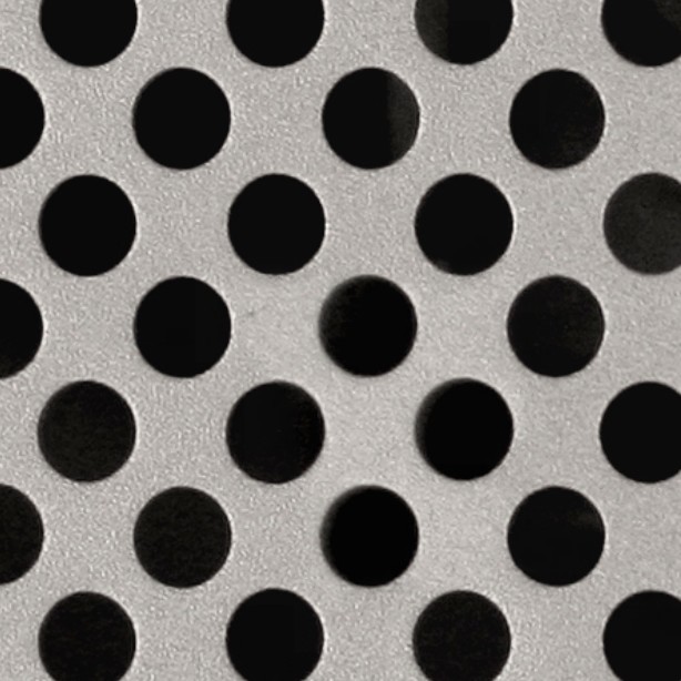 Perforated metal plate texture seamless 10496