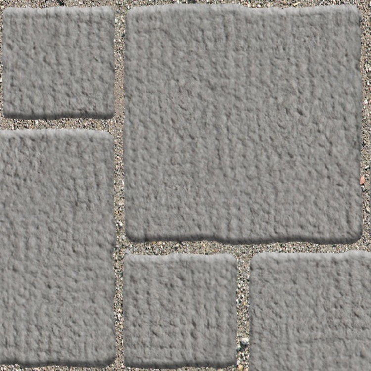 Pavers stone mixed size texture seamless 06118