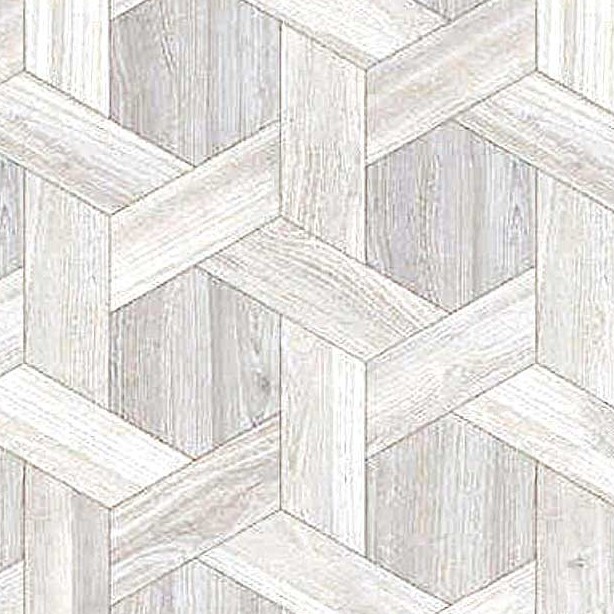 White parquet geometric patterns texture seamless 20946