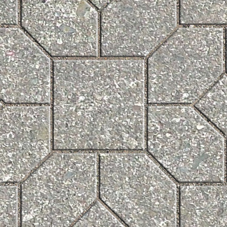 Paving concrete mixed size texture seamless 05603