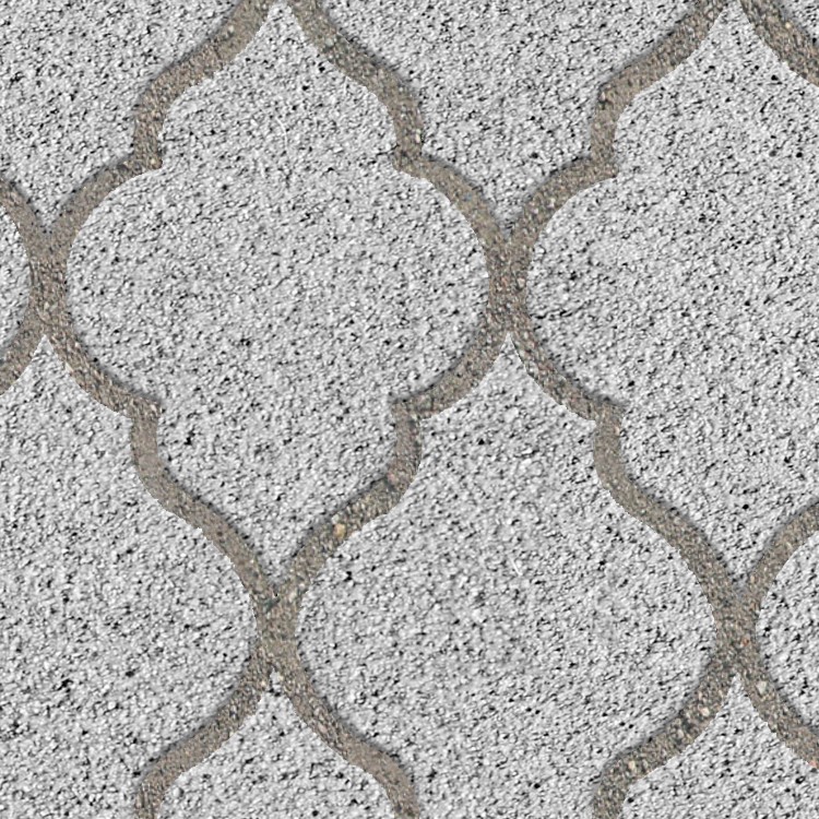 Paving concrete mixed size texture seamless 05607
